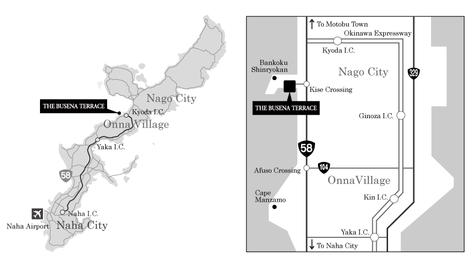 Access | Facts to Know | THE BUSENA TERRACE
